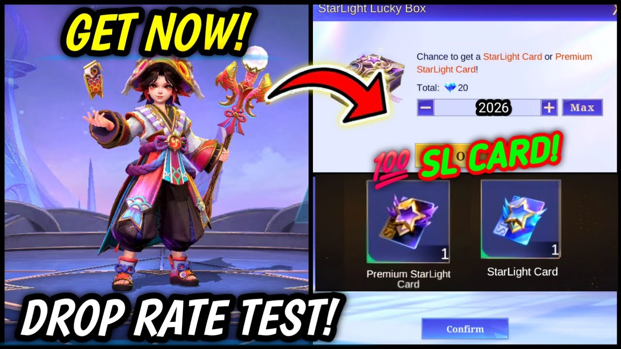 DROP RATE TEST !! JANUARY STARLIGHT LUCKY BOX DRAW 2026 (WORTH IT ...