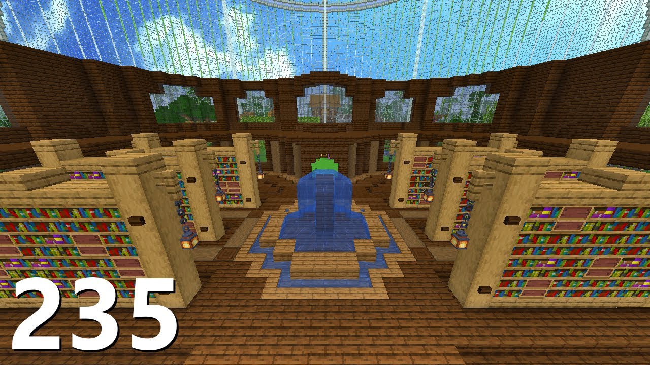 TO BĘDZIE NAJPIĘKNIEJSZA BIBLIOTEKA! - SnapCraft IV - [235] (Minecraft ...