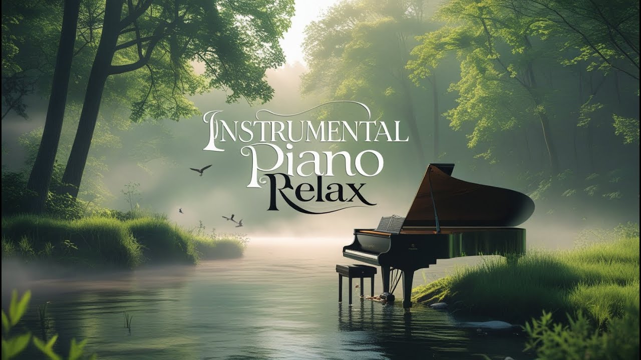 Instrumental Piano Relax – Soothing Background Music for Stress Relief ...