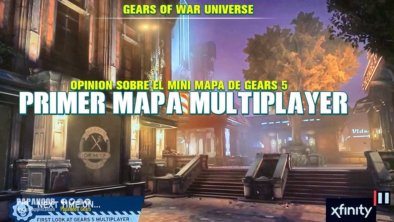 Gears 5 : Primer Mapa Multiplayer y Opinión sobre el Mini Mapa - YouTube