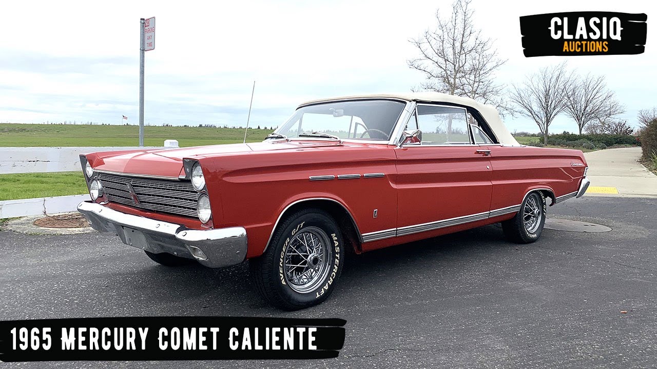 1965 Mercury Comet Caliente Top Working - YouTube