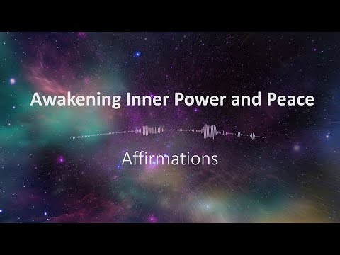 Daily Affirmations For Awakening Inner Power and Peace to support your ...