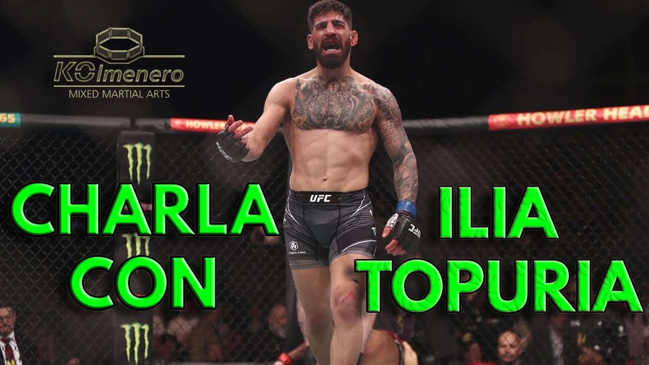 CHARLA CON ILIA TOPURIA / Pelea con Barboza, rivalidad con Mitchell ...
