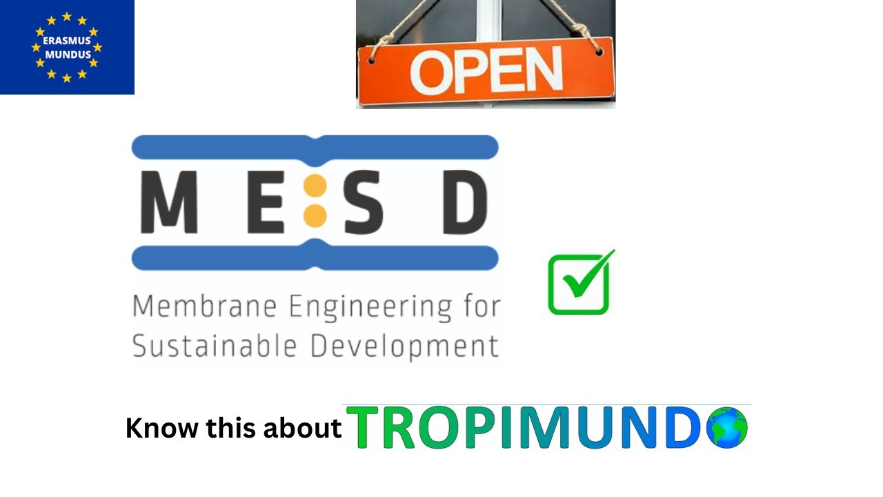 MESD & TROPIMUNDO Erasmus Mundus 2026: Master's in Sustainability ...