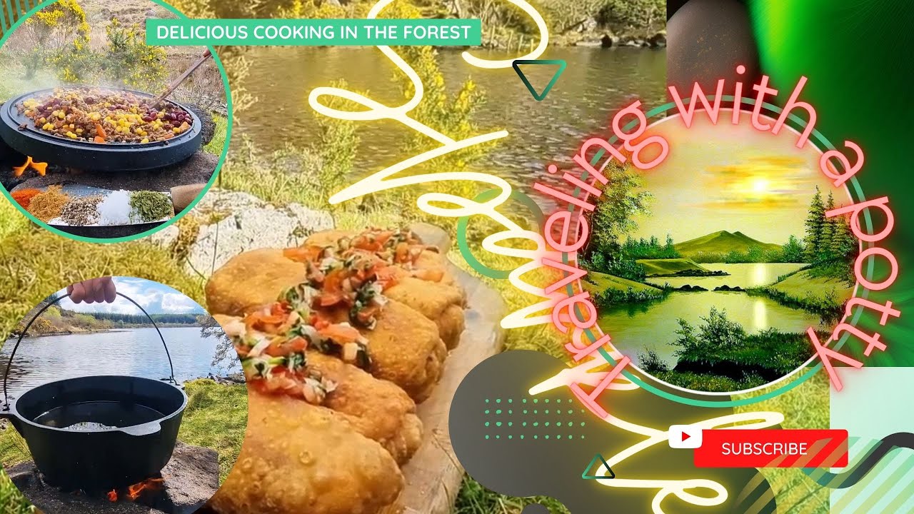 Crispy mini burritos in the lap of nature - YouTube