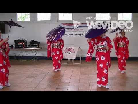 Japanese Parasol Dance - YouTube