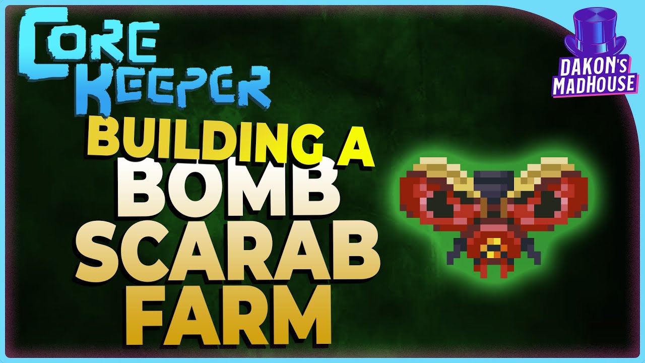 Building a Bomb Scarab Mob Farm | Core Keeper 1.1 - YouTube