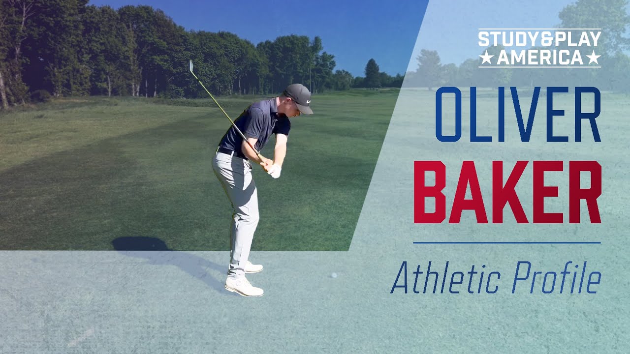 Oliver Baker | 2024 Golf Recruit ☆ - YouTube
