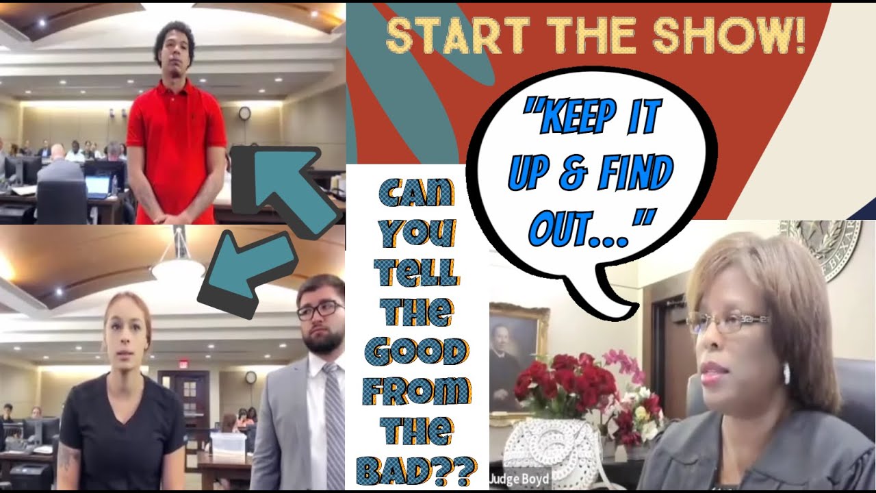 Judge Boyd sees the Good and the bad in todays cases.... #courtdrama ...