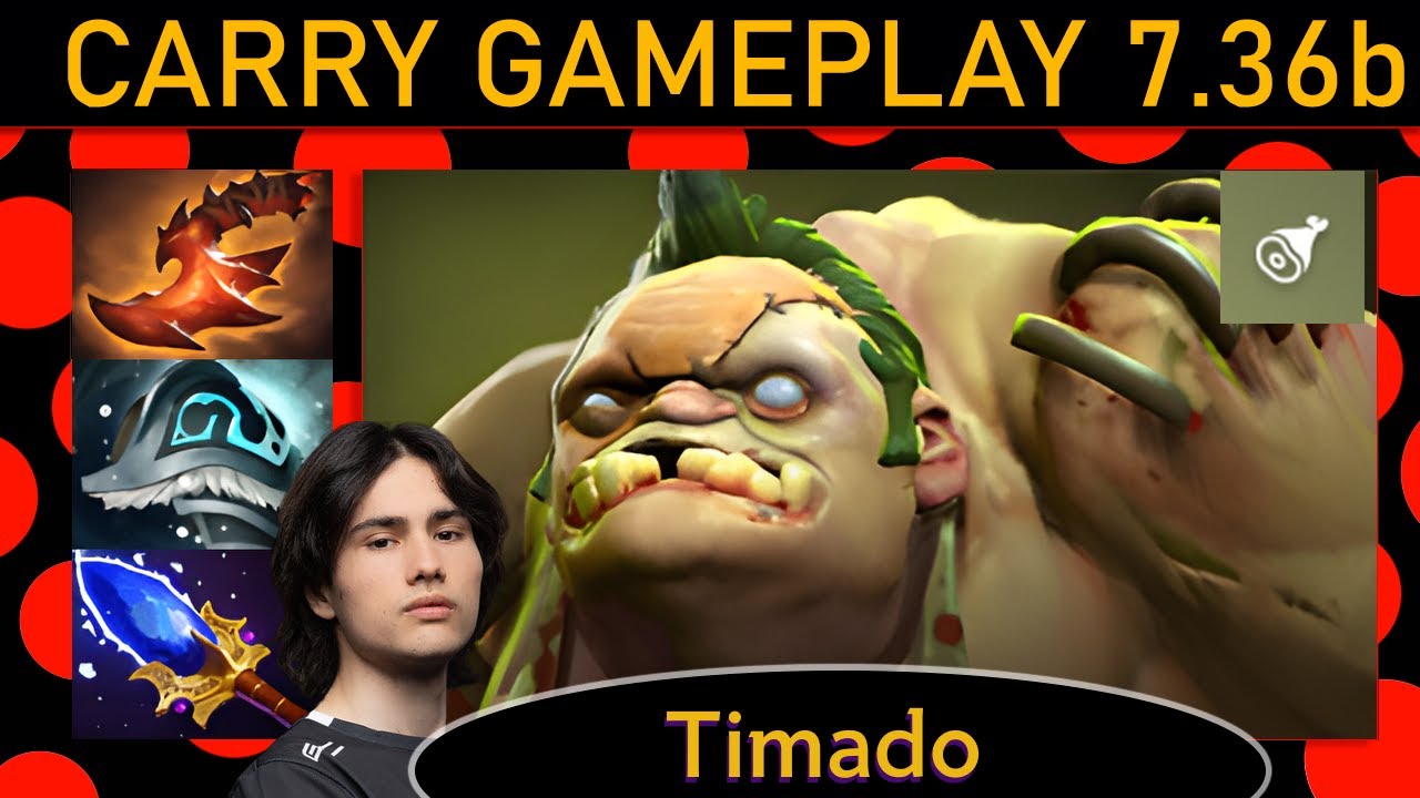 ⭐ Timado Pudge |17/4/12 - 67%| Carry Gameplay - Dota 2 Top MMR - YouTube