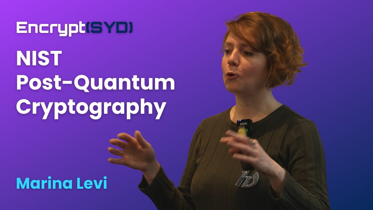 NIST Post-Quantum Cryptography: Marina Levi, Encrypt(Syd) August 2022 ...