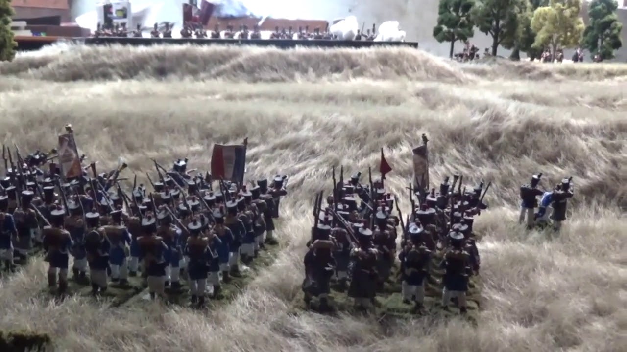 A British rear guard action battle near Warmsen (Black Powder Battle ...