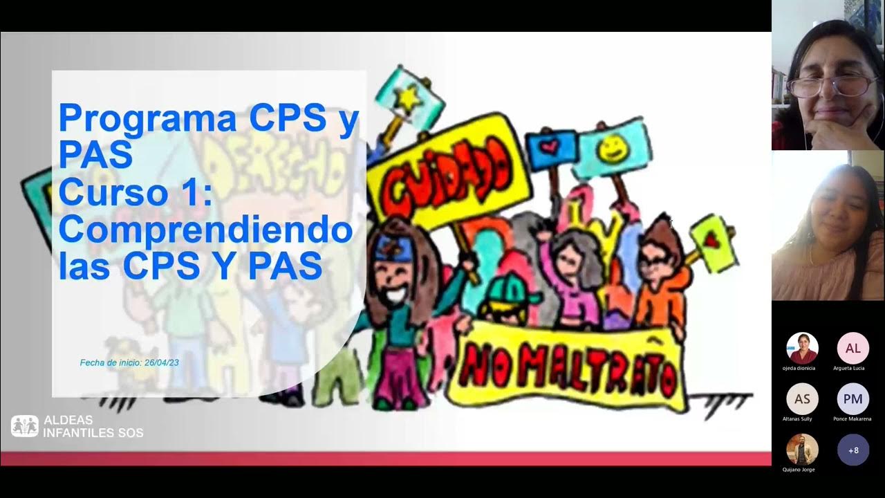 Sesión de bienvenida Programa CPS y PAS - Curso 1: Comprendiendo las CPS Y PAS 2023 - YouTube