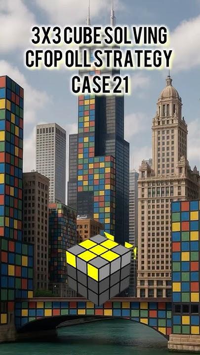 3x3 Cube Solver CFOP OLL Algorithm - Case 21 #cubing #3x3solve ...