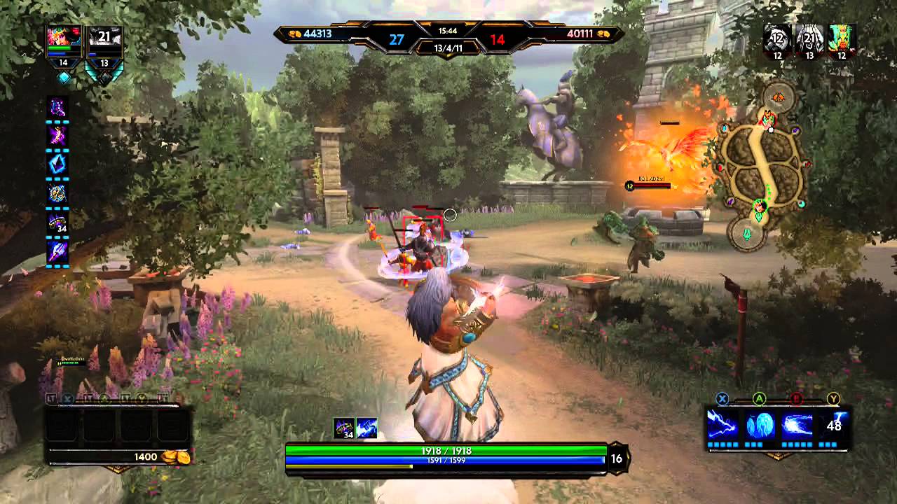 Smite Xbox One Zeus Gameplay "Feel The Zeus Juice" - YouTube