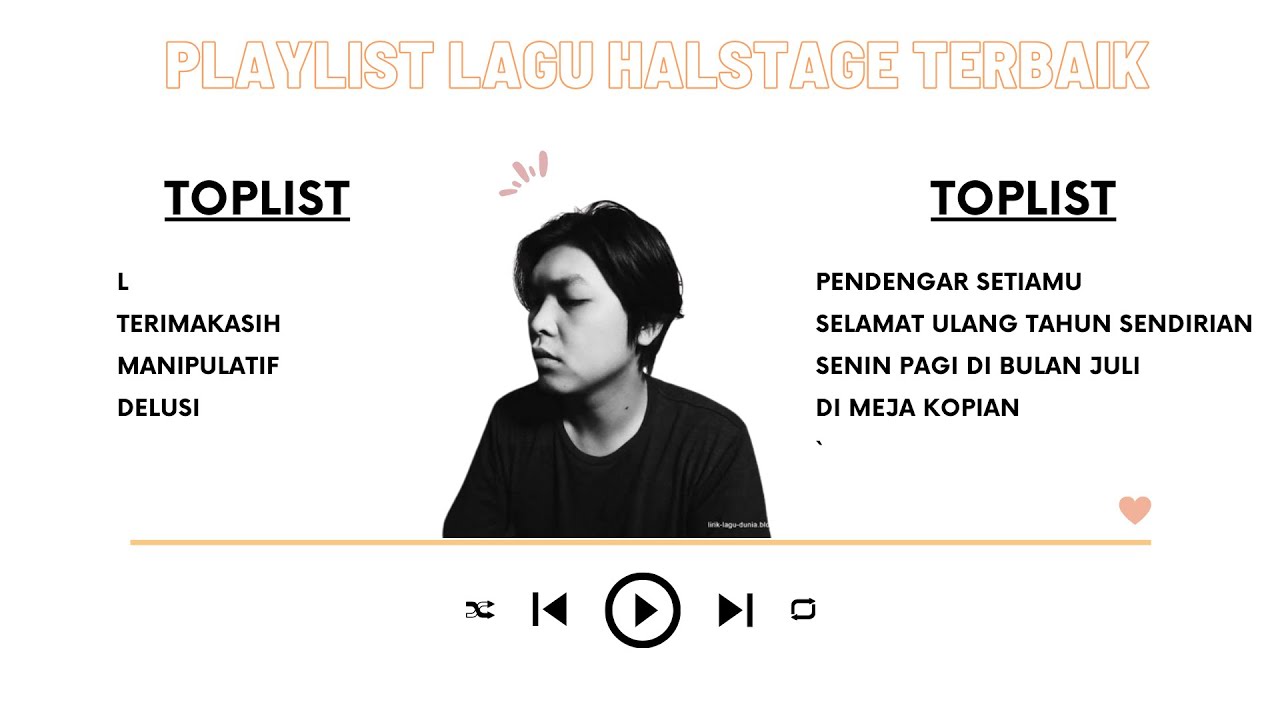 PLAYLIST LAGU TERBAIK HAL || FULL ALBUM - YouTube