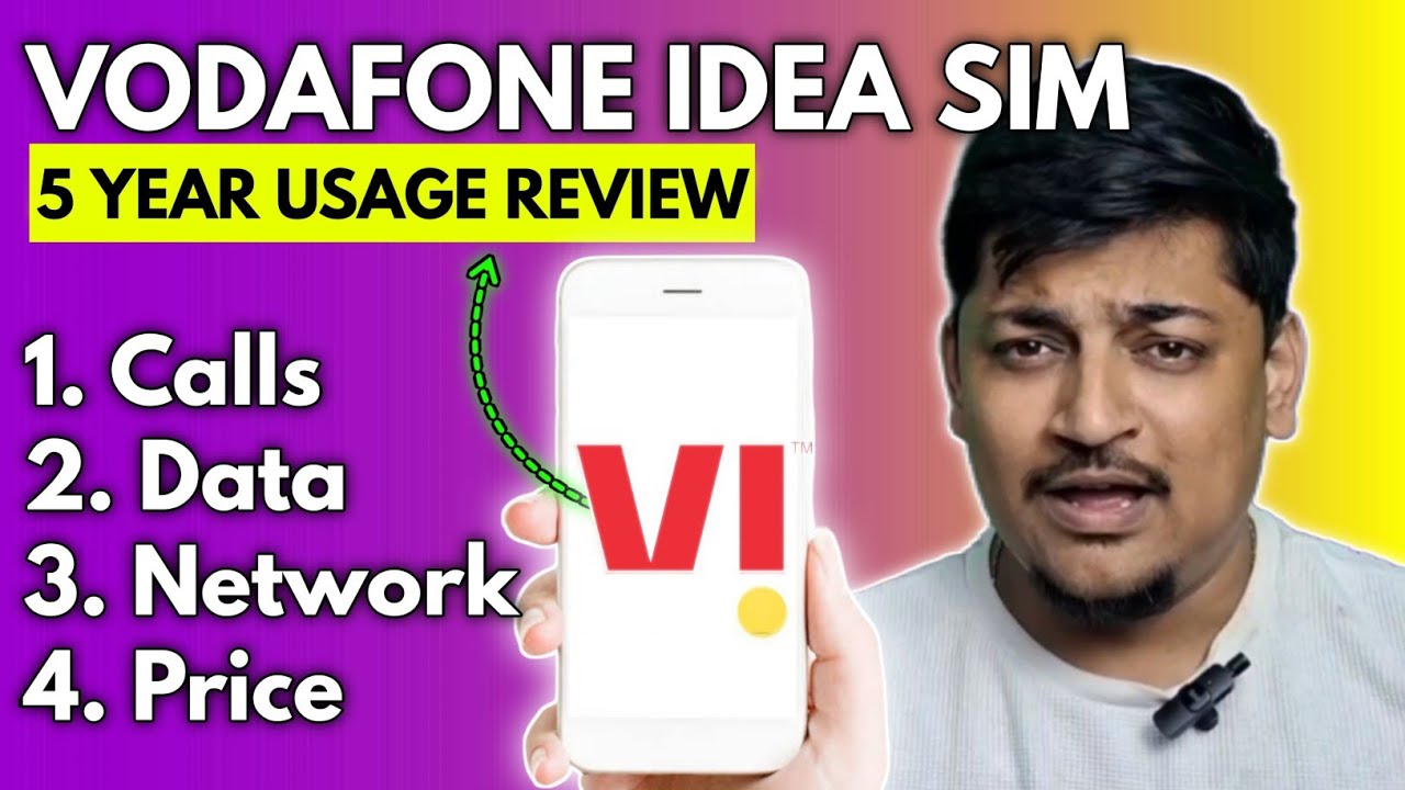 My Vodafone Idea Sim Usage Experience 2024 - YouTube