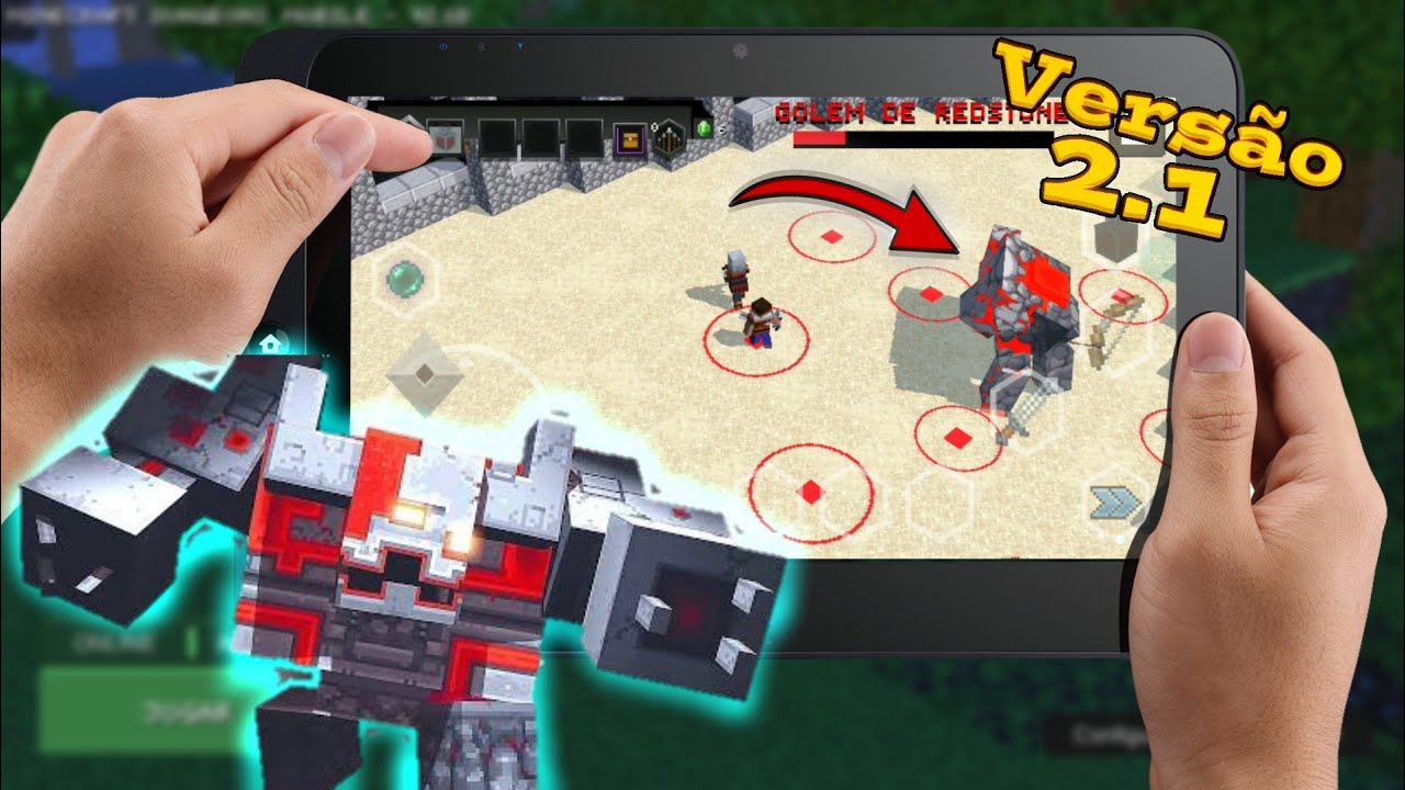 Saiu! Minecraft Dungeons Mobile (Fan Game) apk 2.1 com novo boss, novos ...