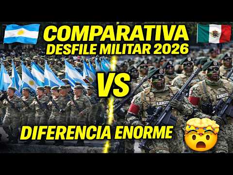 😱 COMPARO EL EJÉRCITO MEXICANO VS EL ARGENTINO Y TERMINO SIN PALABRAS ! \
