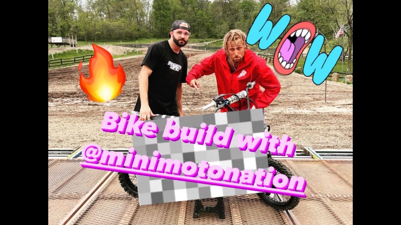BIKE BUILD WITH - MINI MOTO NATION😤 - YouTube