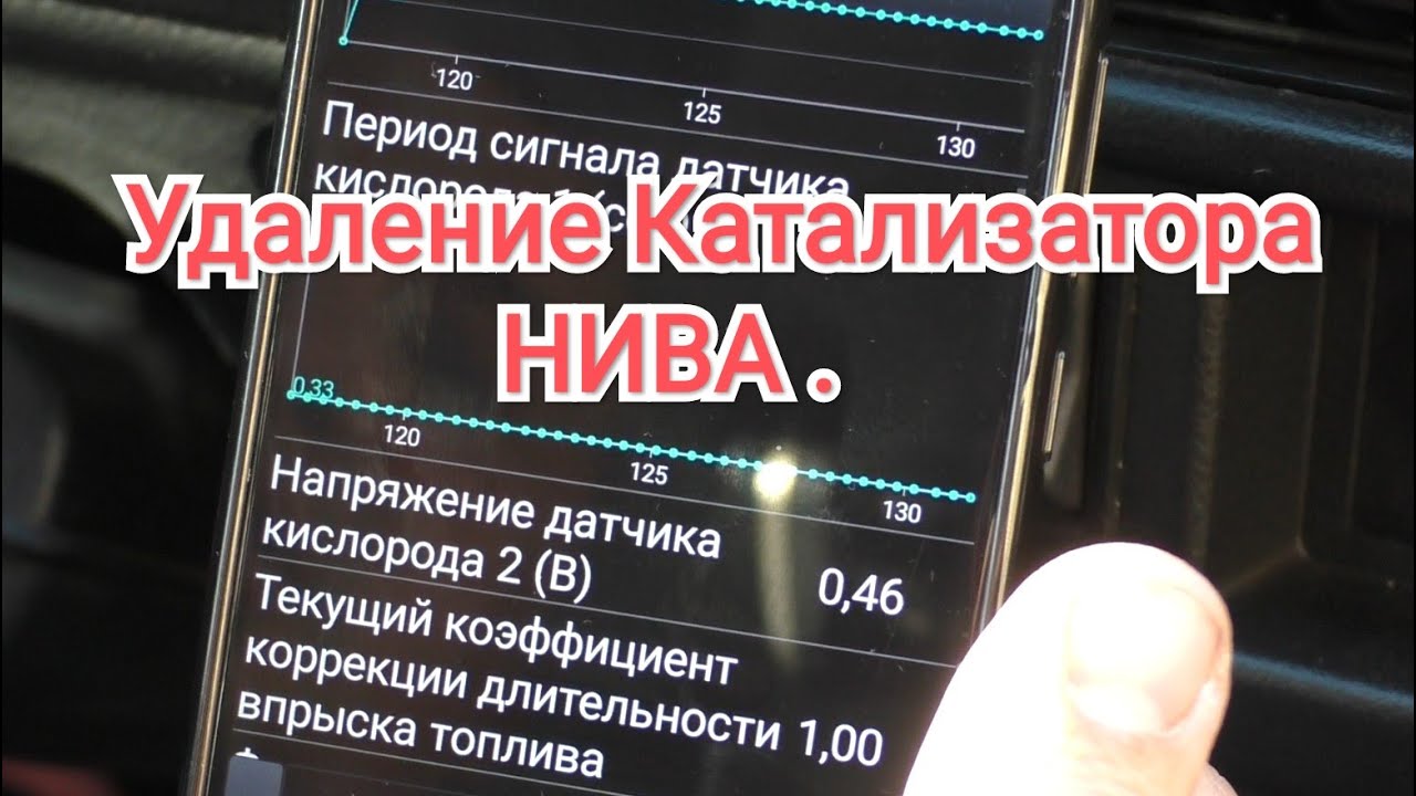 Удаление Катализатора НИВА - YouTube