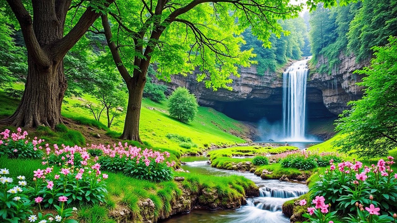 Relaxing Piano 🌿 Nature sounds help reduce stress. - YouTube