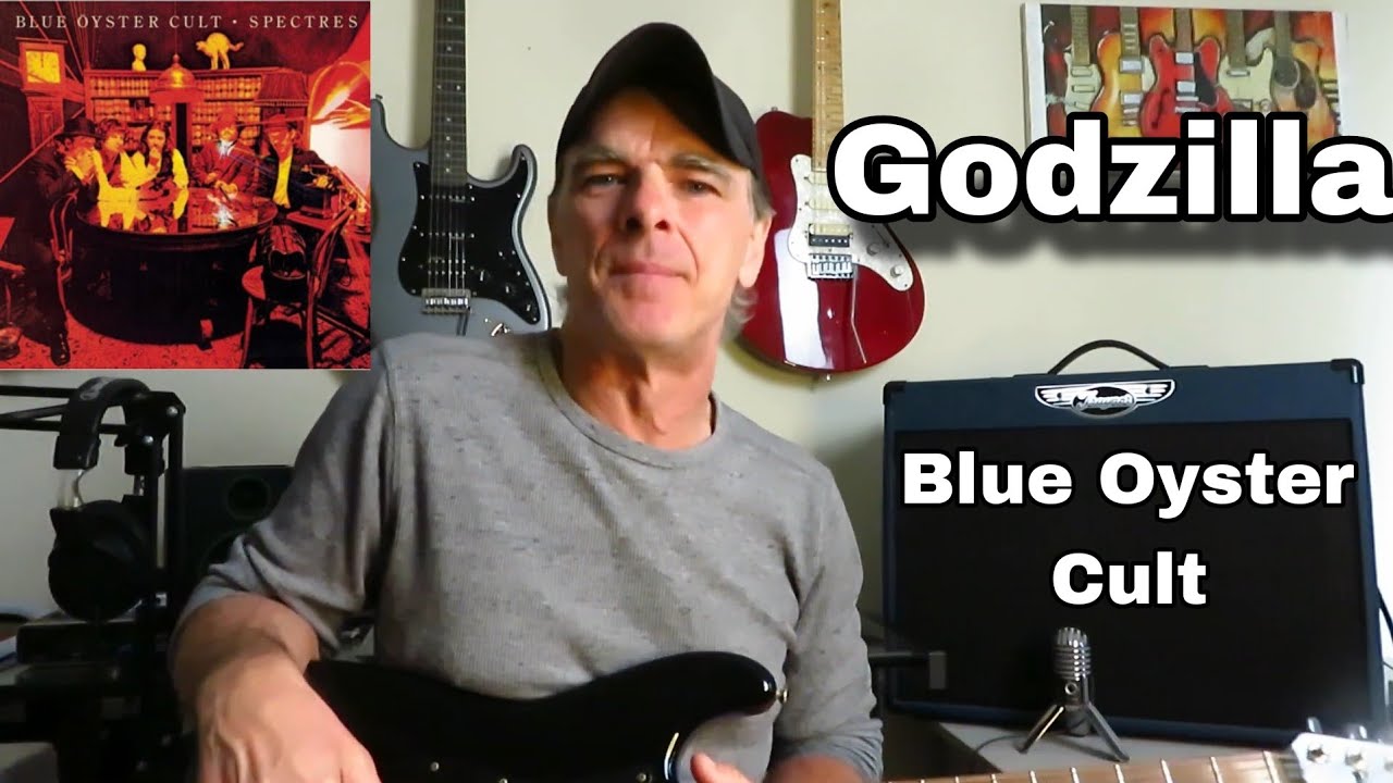 How to Play GODZILLA - Blue Oyster Cult. Guitar Lesson (Rhythm and solo ...