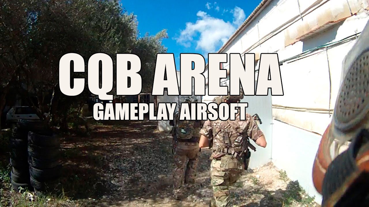 GAMEPLAY AIRSOFT_ CQB ARENA CATADAU_😎 MP5SD6 - YouTube