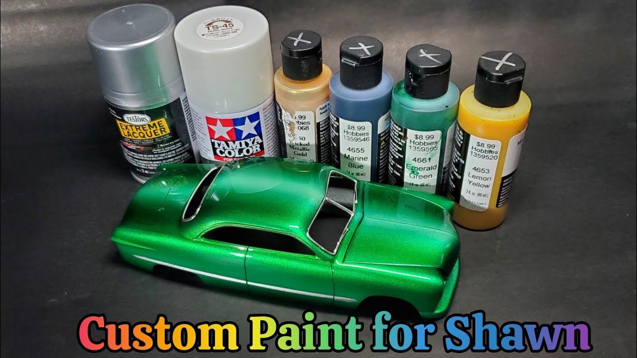 Custom Paint job, come check it out and follow along on how I did it ...