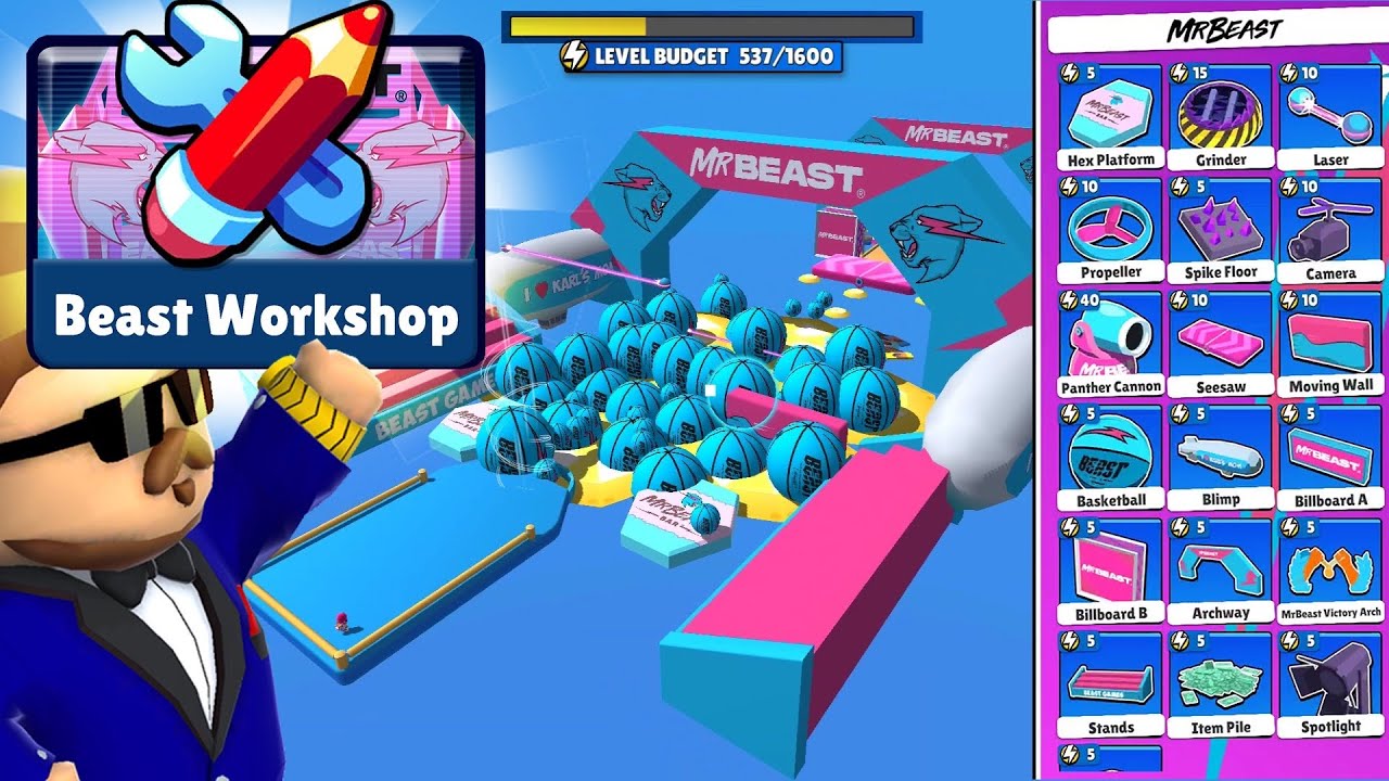 "NEW" MR.BEAST WORKSHOP IN STUMBLE GUYS | Stumble Guys - YouTube