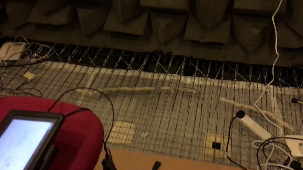 UCL Soundproof room for hearing tests and experiments - YouTube