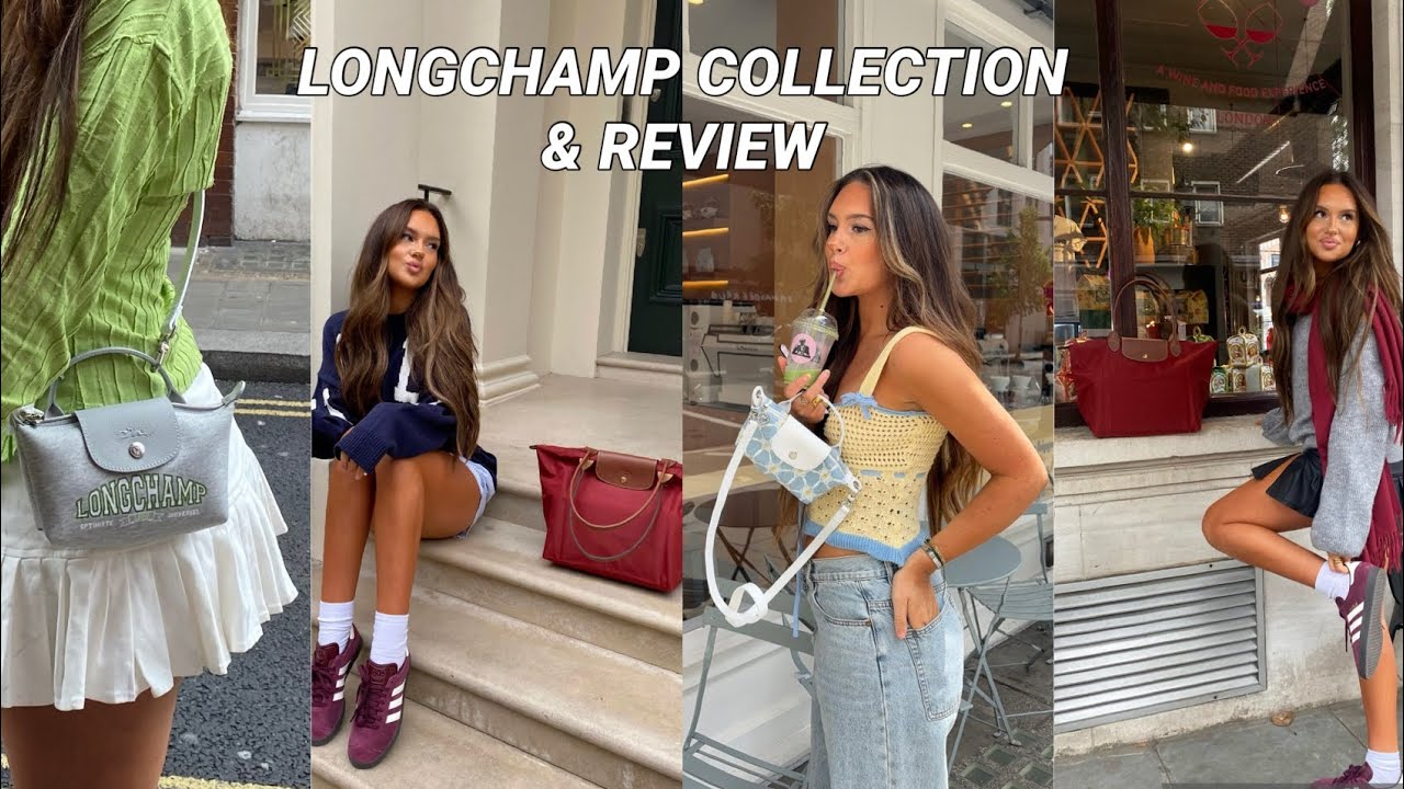 MY LONGCHAMP COLLECTION! LE PLIAGE REVIEW - WATCH BEFORE YOU PURCHASE! - YouTube