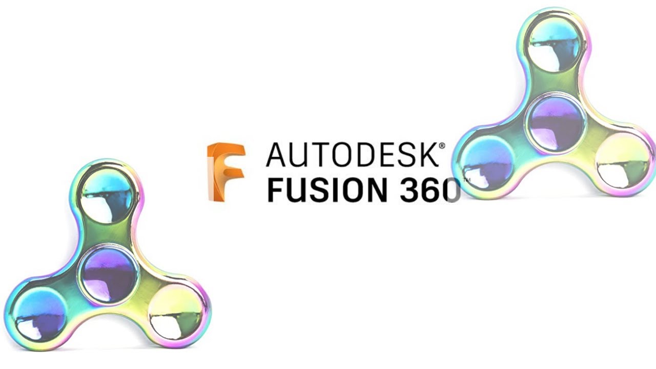 Basic Fidget spinner tutorial Fusion 360 - YouTube