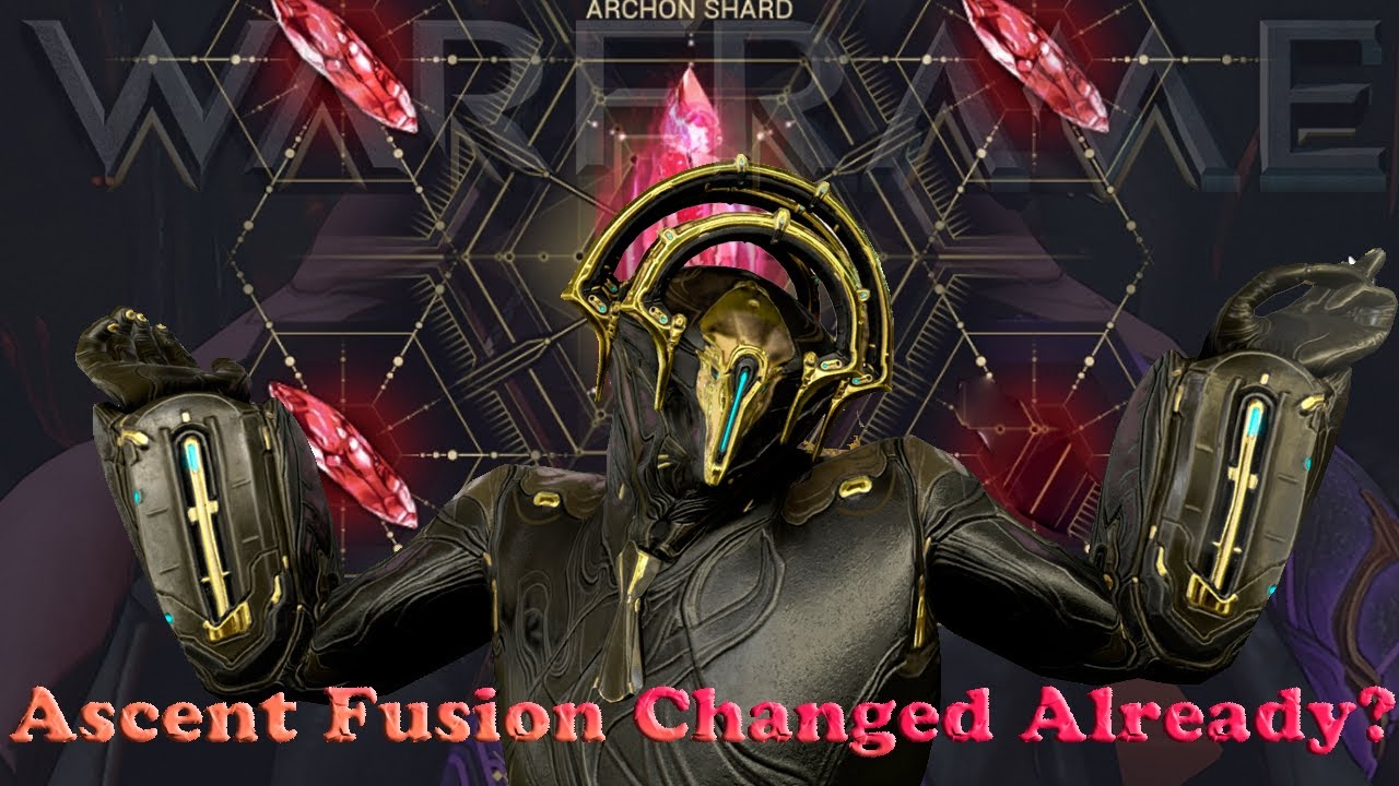 Warframe - Ascent Fusion Cost Changed Already? - YouTube