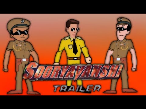 Sooryavanshi Simmba Singham Trailer || Cartoon Animation || - YouTube