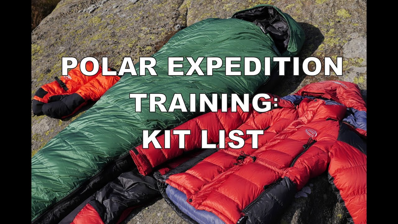 Polar expedition kit list & report from a winter training expedition in ...