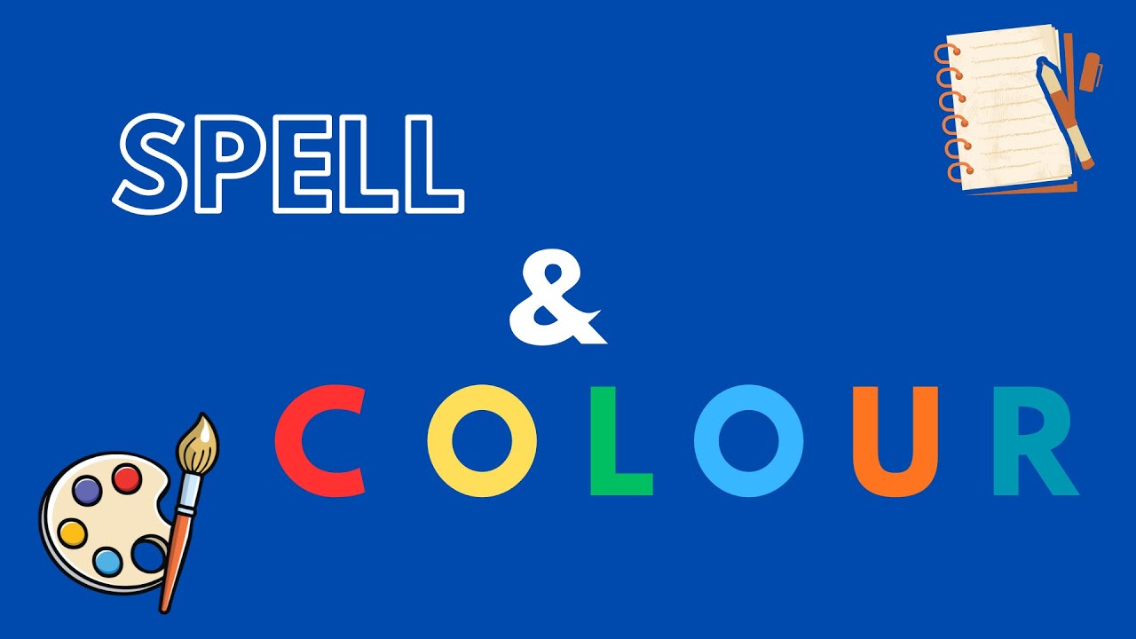 Spell & Colour BREATH Spelling Practice UK Year 4 KS2 - YouTube
