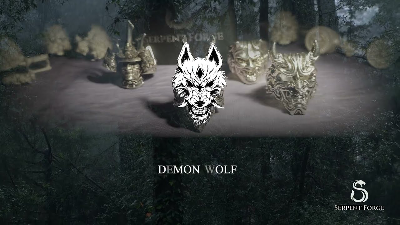 Demon Wolf Background