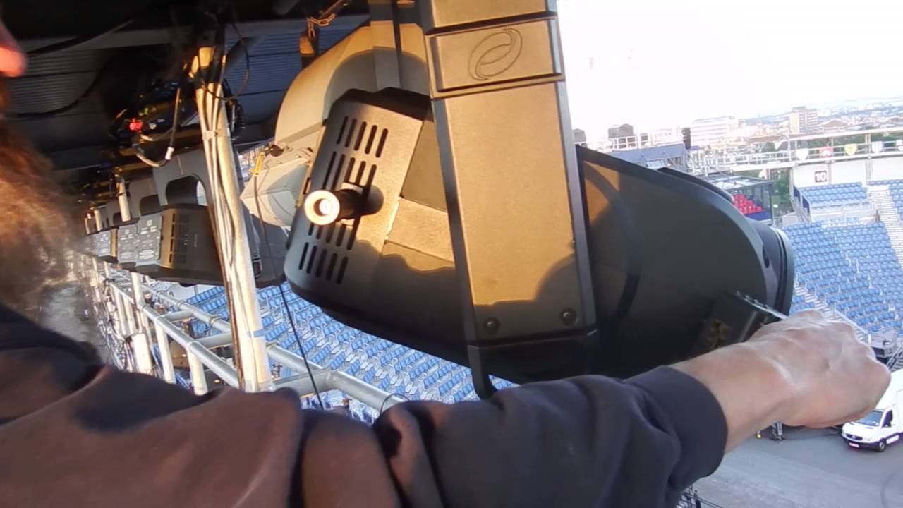 Random work video. Fitting a PRG Best Boy followspot conversion kit ...
