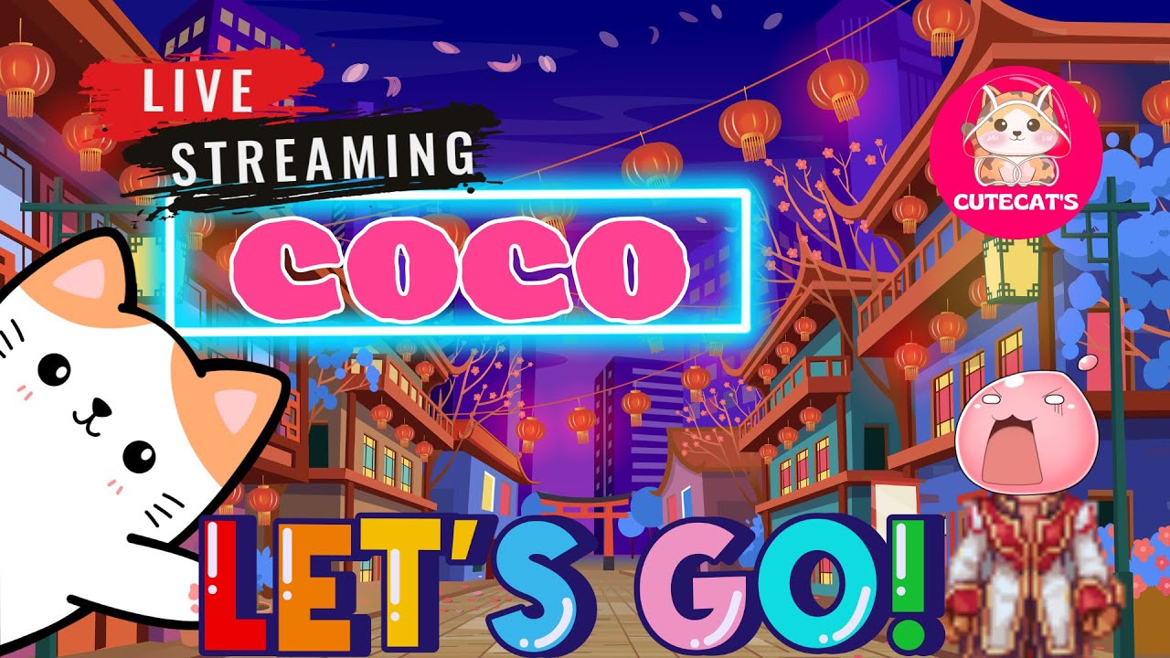COCO สตรีมแบบสดของ cutecat_s ragnarok Hello!!!! - YouTube