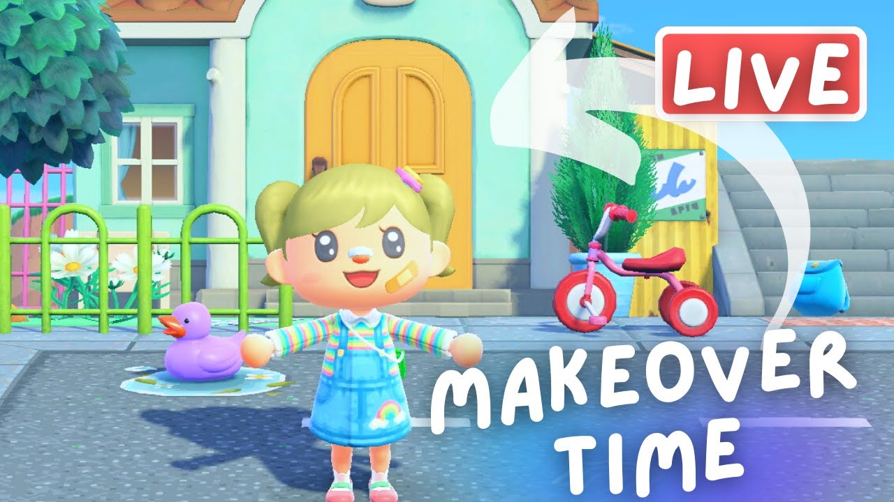 Giving Every Villager House a Makeover! 🏠 Live Stream | Animal Crossing ...