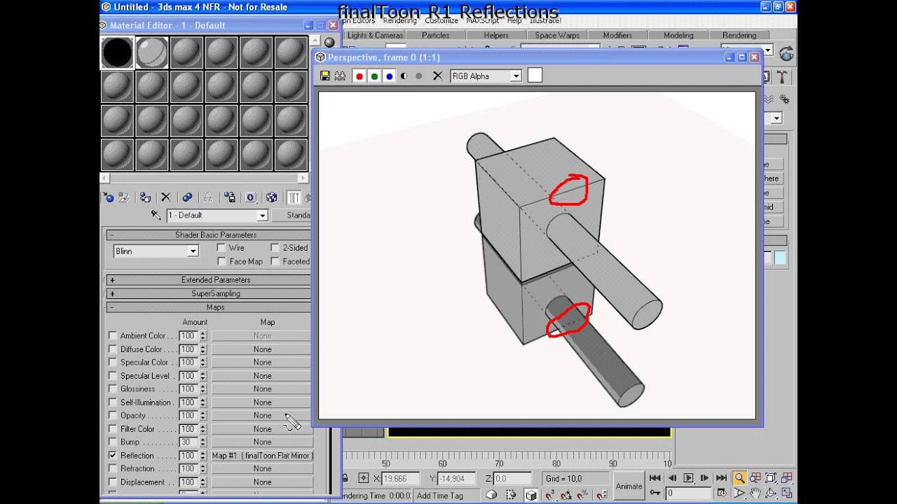 finalToon Tutorial: Reflection - YouTube