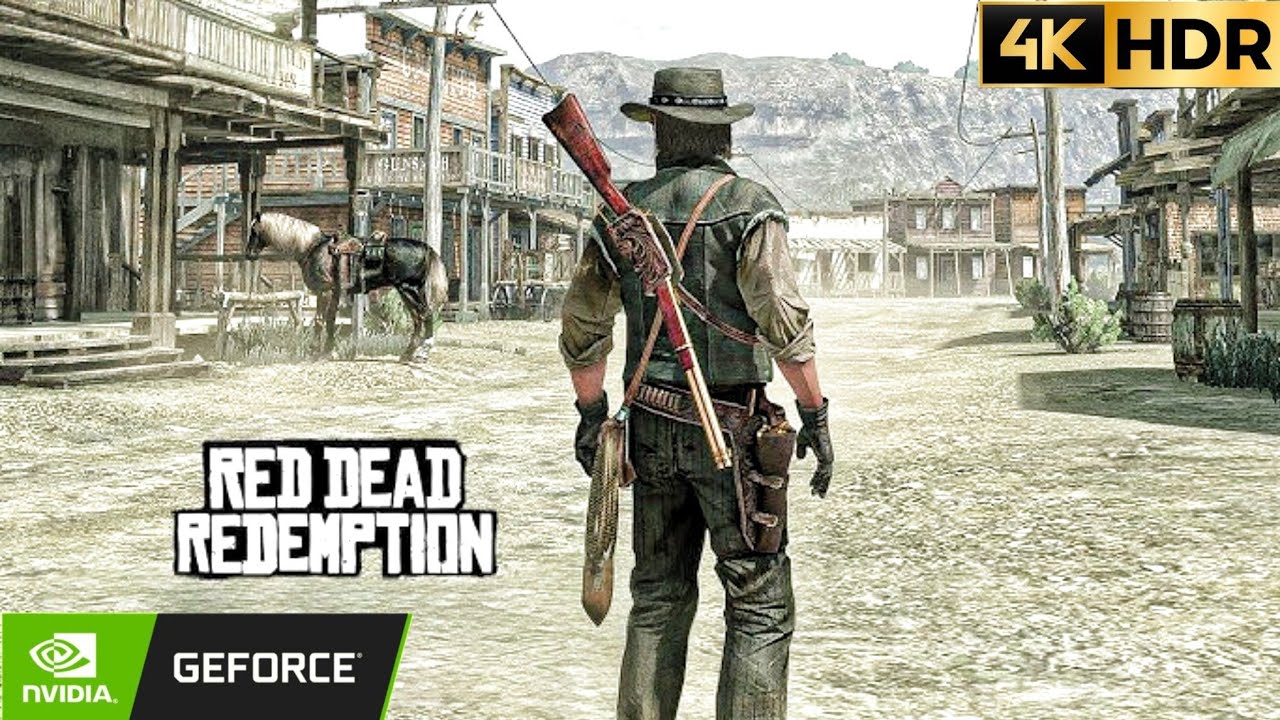 Red Dead Redemption | Ultra Realistic 4K HDR Gameplay - YouTube