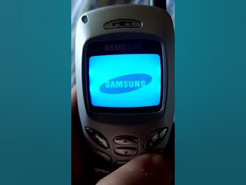Samsung SGH-R210 Low battery - YouTube