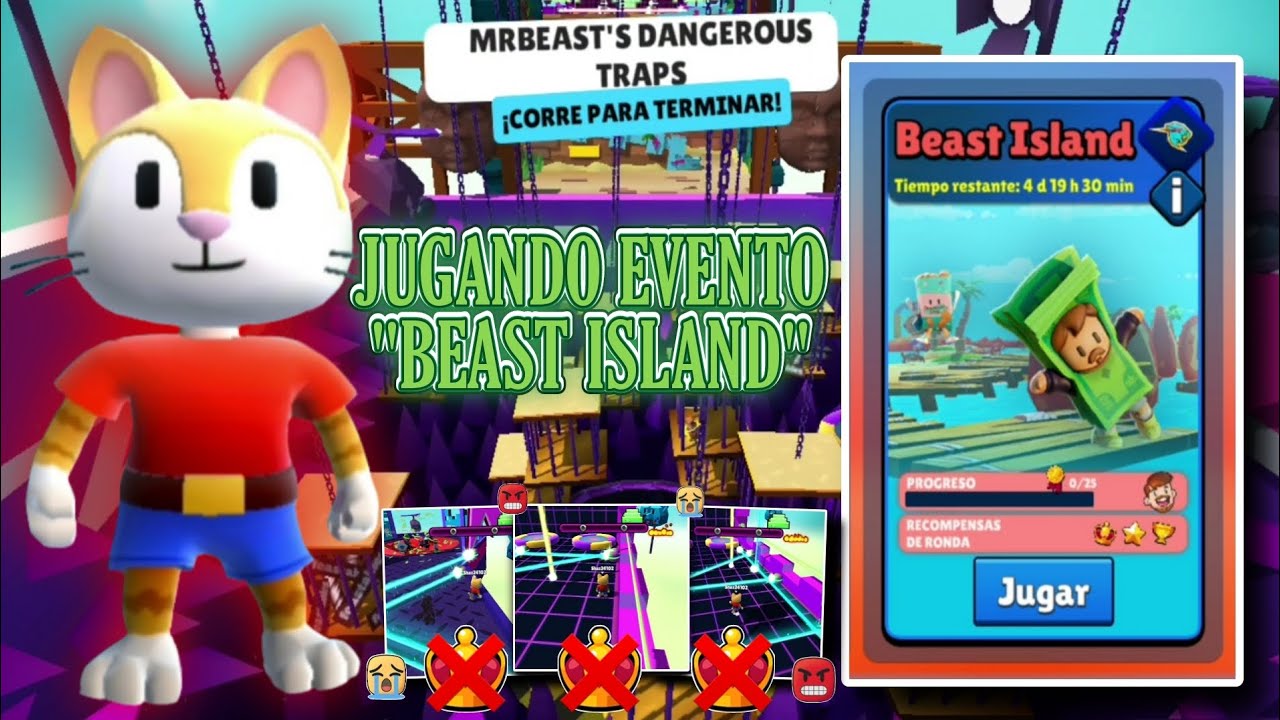 JUGANDO EL EVENTO "BEAST ISLAND"👊😼 - YouTube