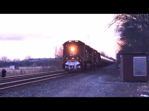 NS 66T in Wooster, OH with CP 6644 Leading 1/20/2020 - YouTube
