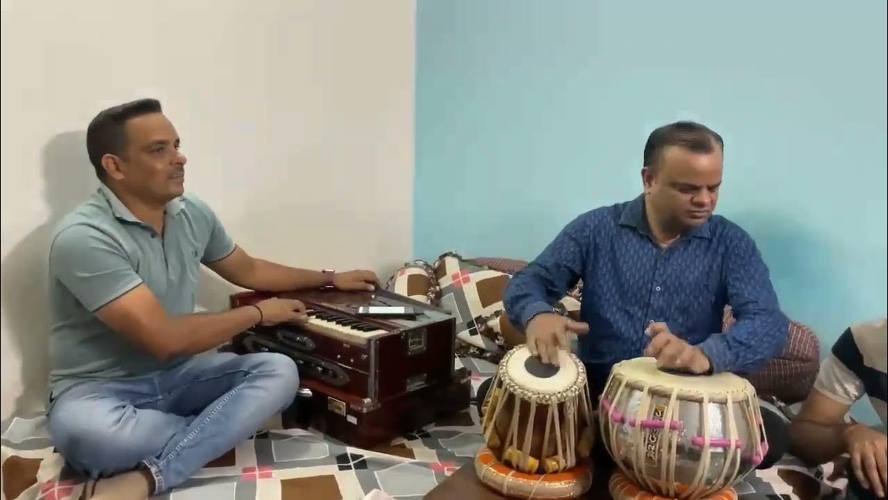 Harmonium A.Prashar & Tabla Shibu sir l Roohdari l Panchkula l live Mehfil l Nitin Tiwari bhai l ...