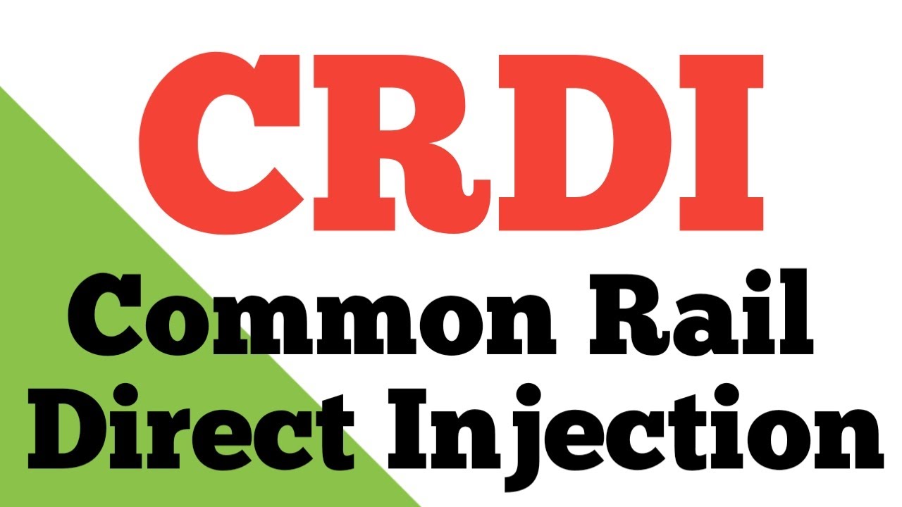 CRDI | Common Rail Direct Injection | Construction and Working of CRDI ...