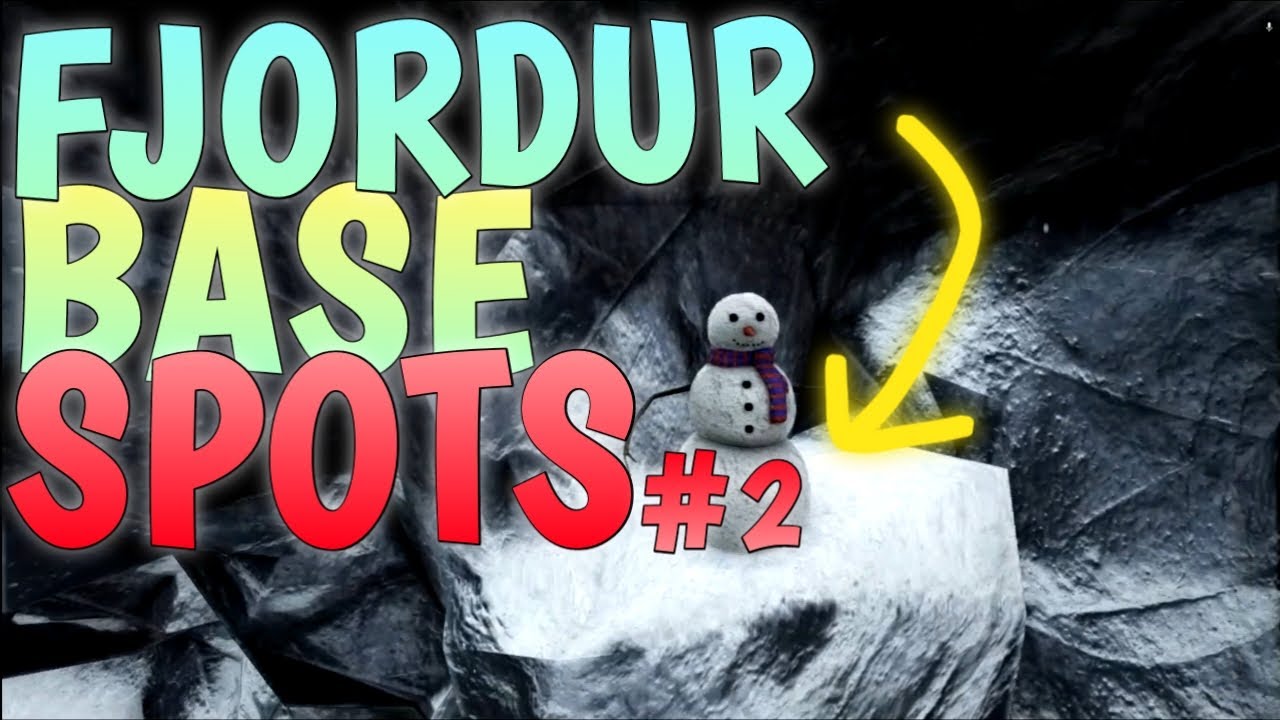 Fjordur Base Spots 2 | Fjordur Места для Базы 2 | ARK: Survival Evolved ...