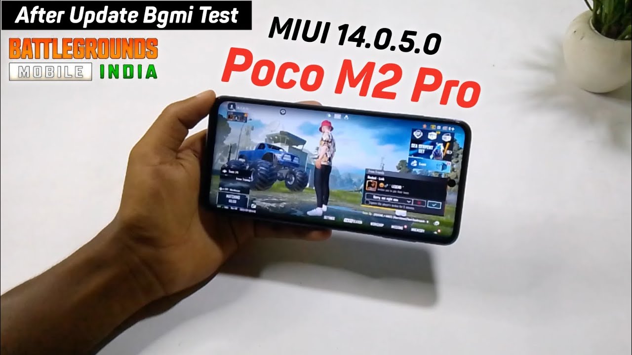 Poco M2 Pro Bgmi Test After Miui 14.0.5.0 New Update | Battery ...